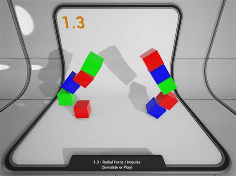 1 3 radial force impulse unreal engine documentation