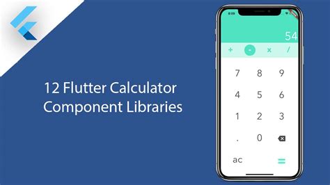 12 flutter calculator component libraries you should know