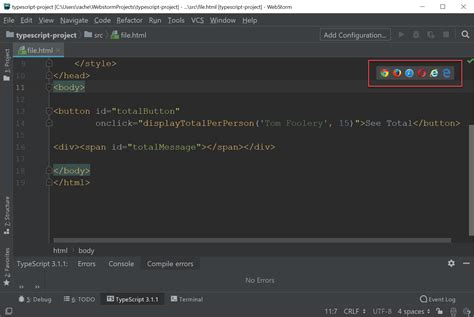 get started developing typescript apps with webstorm the webstorm blog