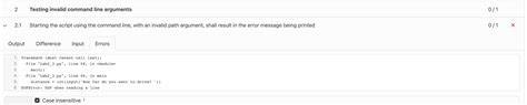 solved 2 testing invalid command line arguments 2 1 starting