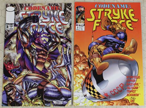 Codename Stryke Force Set 1 5 1994 Nm Image Comics Comic Fever