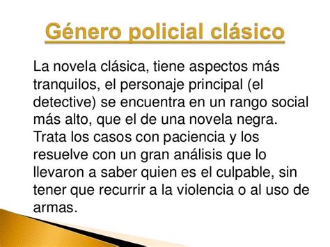 Novela Policiaca