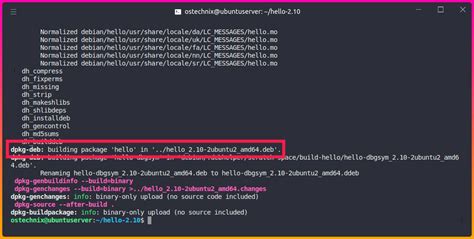 how to build debian packages from source ostechnix