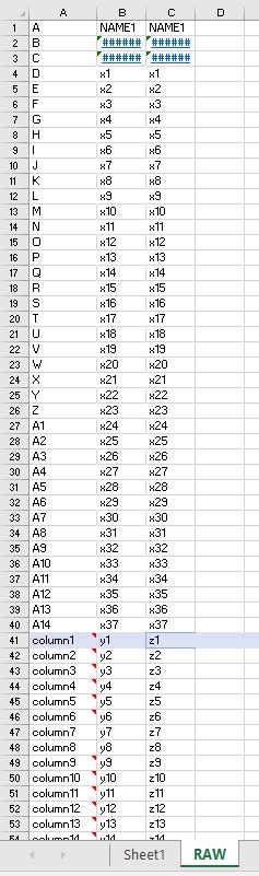 excel vba to copy for every row in a table individually