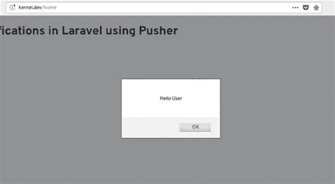 realtime notifications in laravel using pusher sapnesh naik