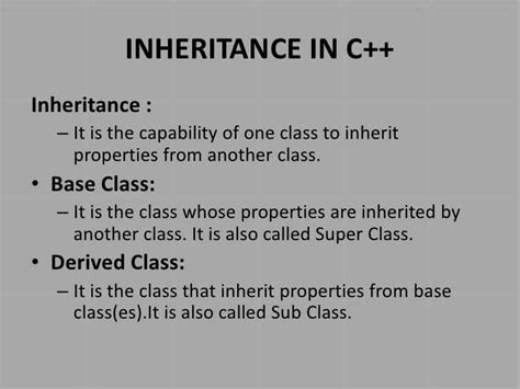√ c में inheritance क्या होता है current affairs and information