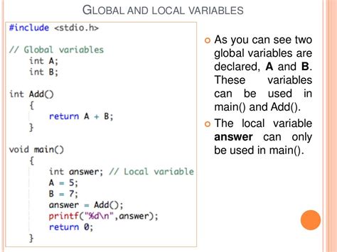 c functions