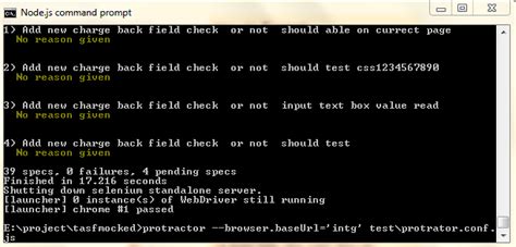 javascript how test separate environmental name with protractor conf