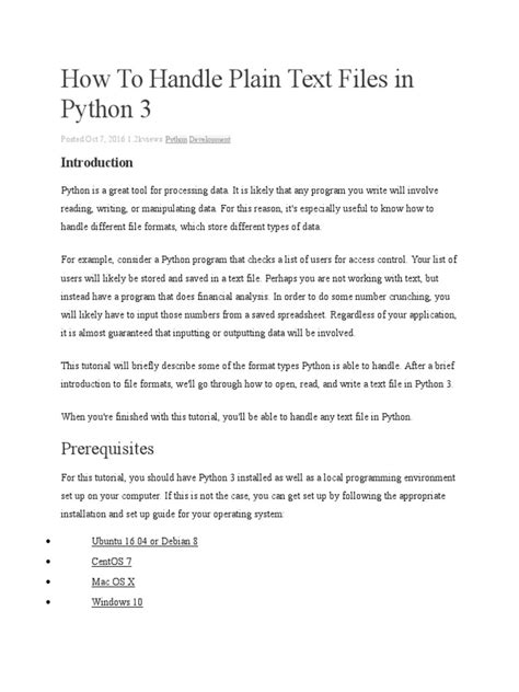 how to handle plain text files in python 3 docx computer file file