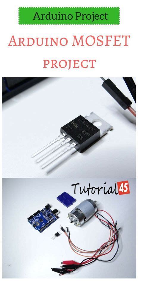 arduino mosfet project arduino projects arduino