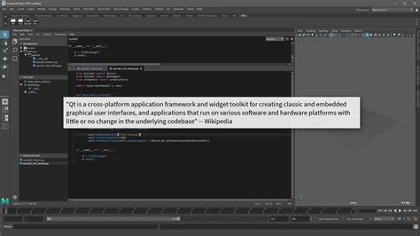 maya python pyside2 界面开发进阶教程 chris zurbrigg pyside2 for maya 哔哩哔哩