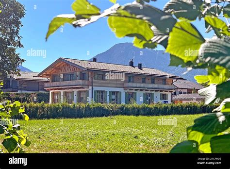 A Villa Of The Russian Oligarch Alisher Usmanov At Ringsee Rottach