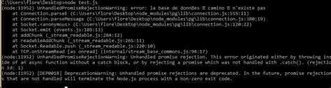 error connecting to posgresql database using pg on windows
