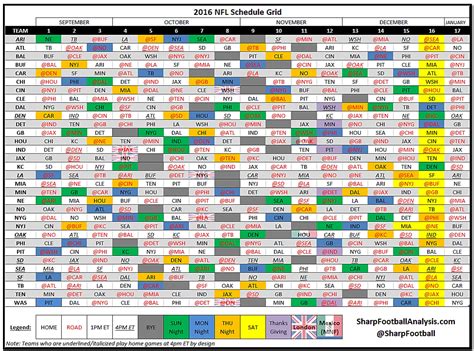 Printable Nfl Schedule 2023 24 Pdf Download