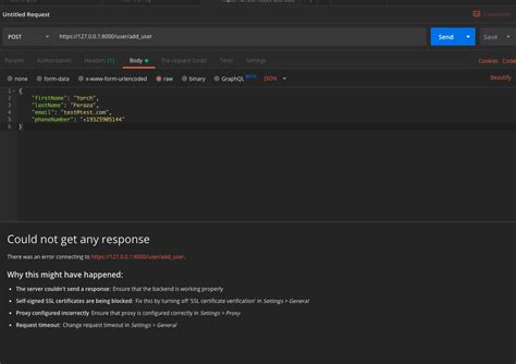 rest symfony 5 the server couldn t send a response ensure that the