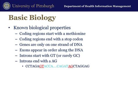 Genomics And Personalized Care In Health Systems Lecture 7 Gene Finding