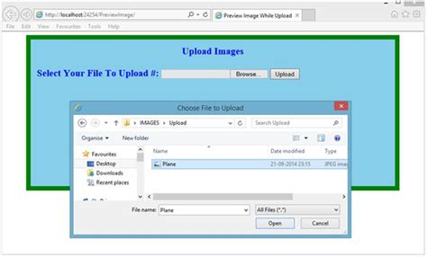 preview image before uploading using jquery in asp
