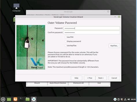 how to install and configure veracrypt on linux