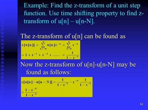 Lecture 5 6 Z Transform By Dileep Kumar Ppt Video Online Download