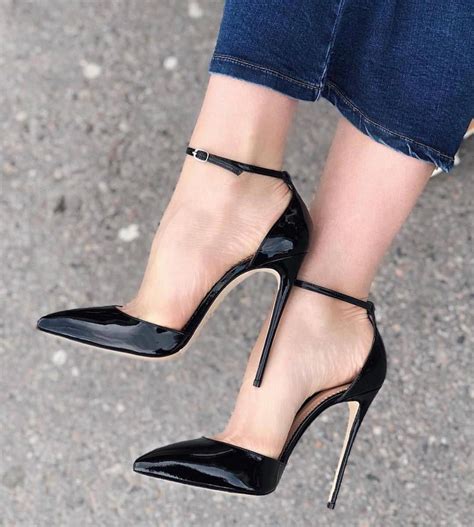 Heels Beauty Hothighheels Stiletto Heels Ankle Strap Heels