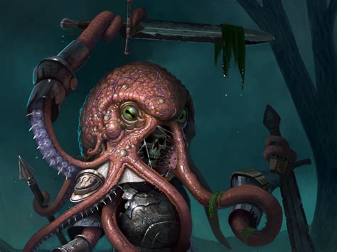 Swamp Octopus By J Florêncio On Dribbble