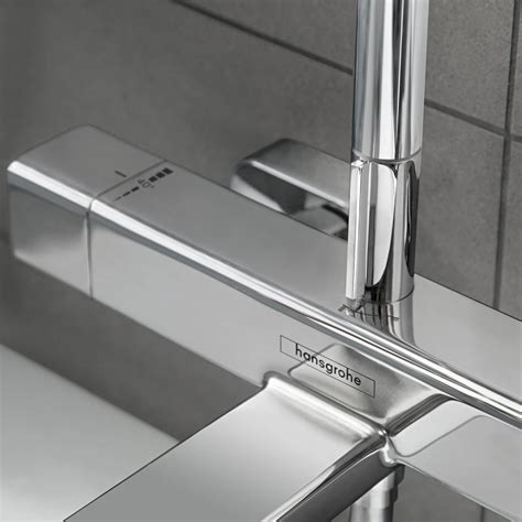 Hansgrohe Croma E 1jet Showerpipe Mit Wannenthermostat 27687000