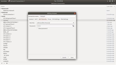 creating and configuring wi fi hotspot in ubuntu