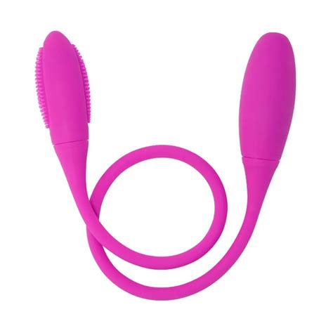 100 Silicone 7 Functions Usb Rechargeable Double End G Spot Vibrator
