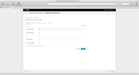 finalexception wildfly 12 transaction was rolled back in a different