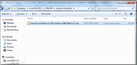 nostra technology apache d tomcat mod jk connector