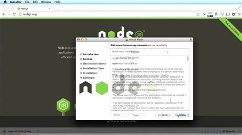 creating mobile apps with html5 tutorial installing node js mac os x