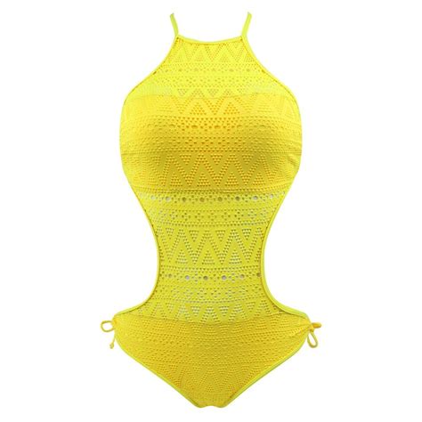 Lace Backless Bodysuits Women Sexy Push Up One Piece Swimsuit Women