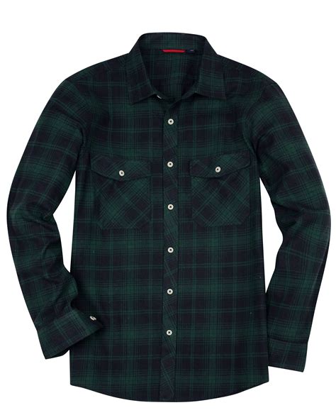 Alimens And Gentle Mens 100 Cotton Regular Fit Long Sleeve Plaid