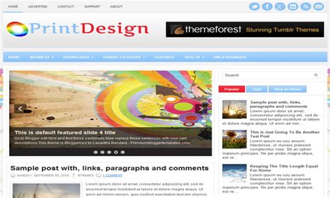 premium blogger blogspot templates ~ lost empire