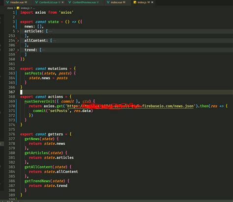 vue js Не вызывается rest api с nuxtserverinit в store stack