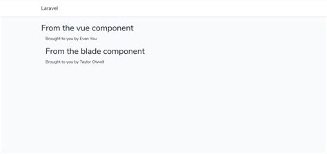 [solved] how to you use vue js for certain laravel routes and blade for