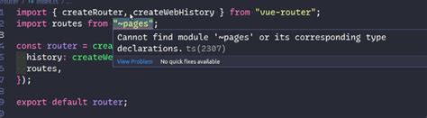 javascript vite plugin pages got error cannot find module ~pages or