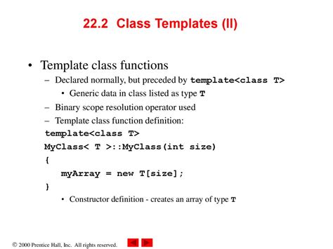 template definition in cpp defitioni