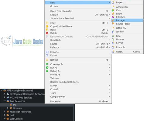 jsf backing bean example examples java code geeks 2022