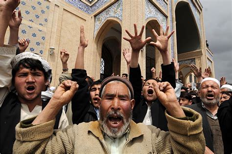afghan women protest new law on home life the new york times