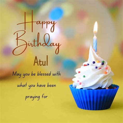 Happy Birthday Atul 100 Hd Cake Images And Shayari
