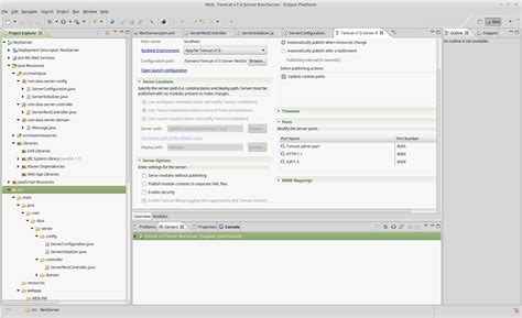 java unable to run spring rest application using tomcat