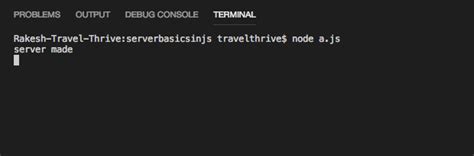 building web server using node js