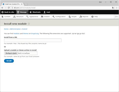 install ckeditor plugin drupal 8