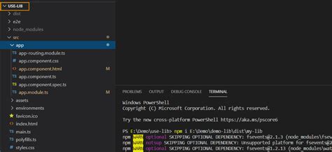 how to create library using angular 9 step by step tutorial