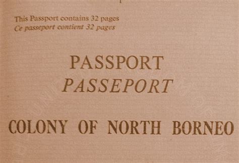 The Fascinating History Of North Borneo Passports By Tom Topol
