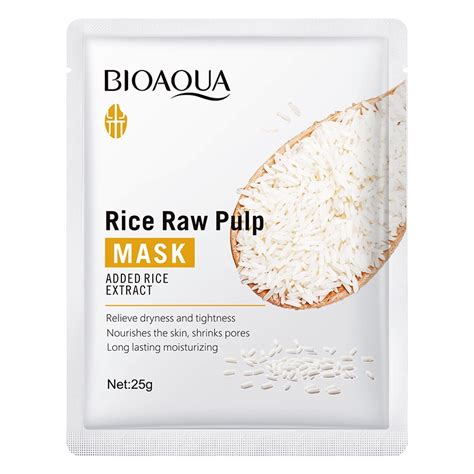 1 Velo Facial Mascarilla Hidratante De Arroz Bioaqua 25 G Beautyeyes
