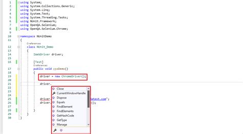 top 28 selenium webdriver commands in nunit for test automation hashnode