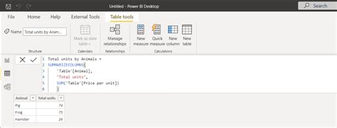 Summarizecolumns Grouping In Data Model Dax Power Pivot Power Bi