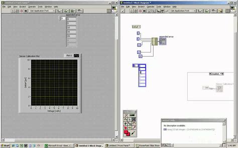 plotting xy graphs and linear regression in labview youtube
